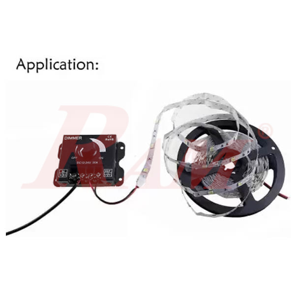 Manual LED Dimmer Control DC12-24Vdc / 30A PWM | RAM Electronics website Manual LED Dimmer Control DC12-24Vdc / 30A PWM | RAM Electronics website